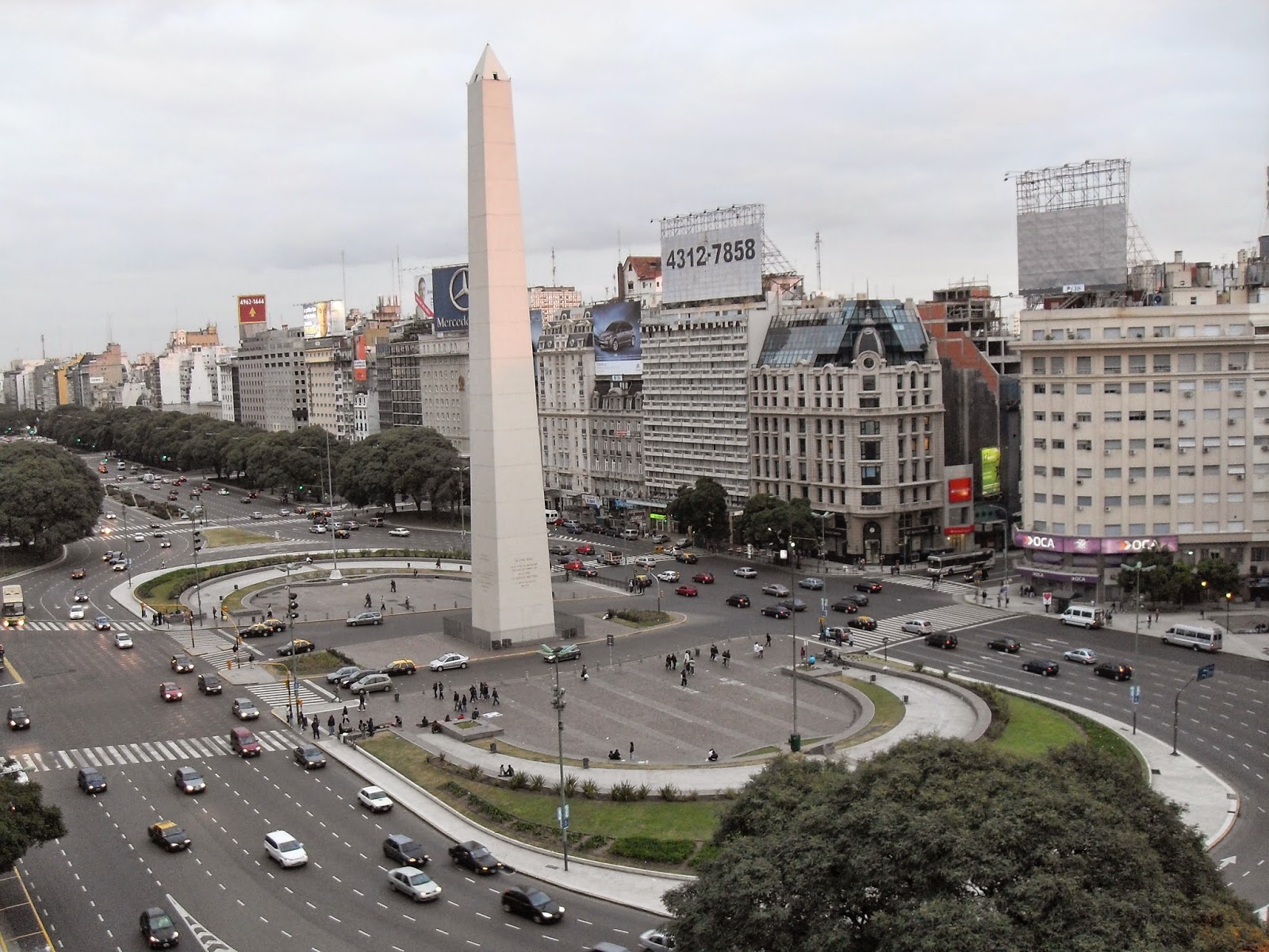Español en las venas: El Obelisco - Buenos Aires.