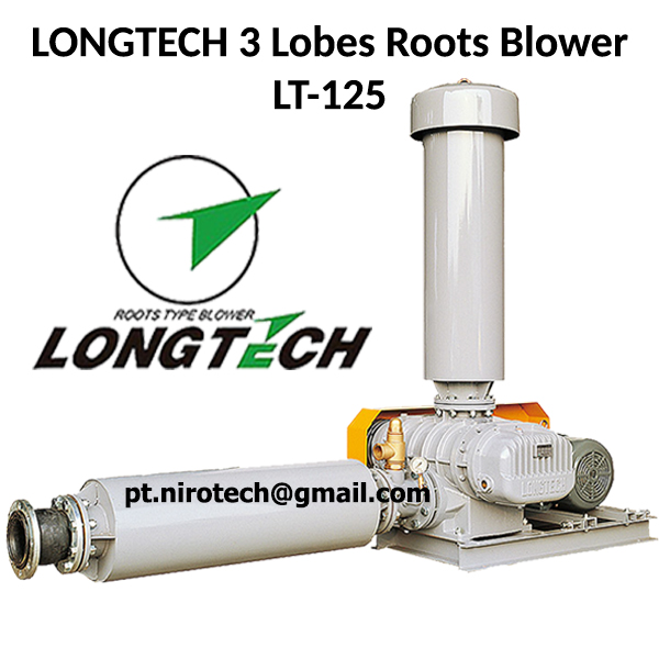 Distributor Roots Blower Indonesia: ROOTS BLOWER LONGTECH TYPE - LT125