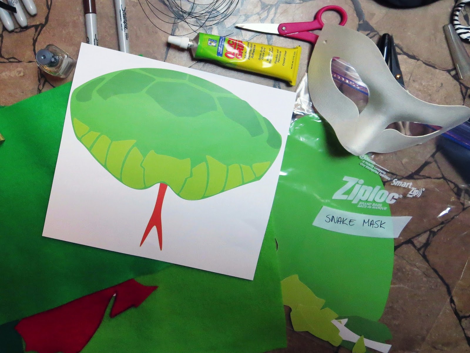 Wedding Felt Animal Masks