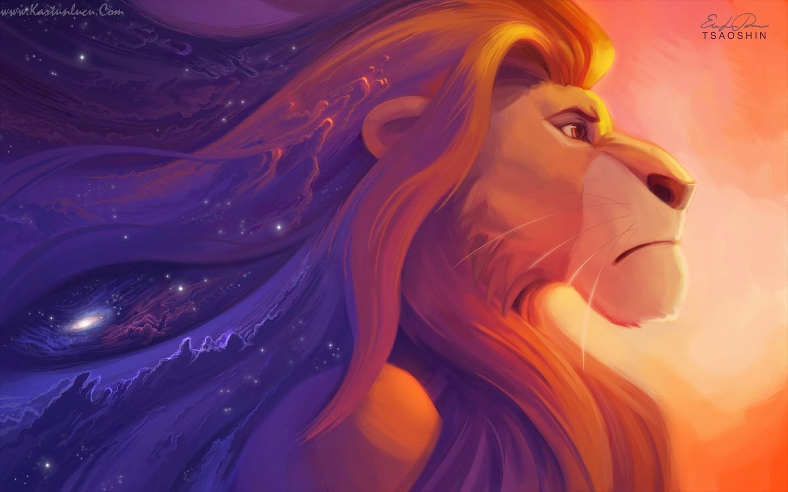 WALLPAPER SIMBA LION KING