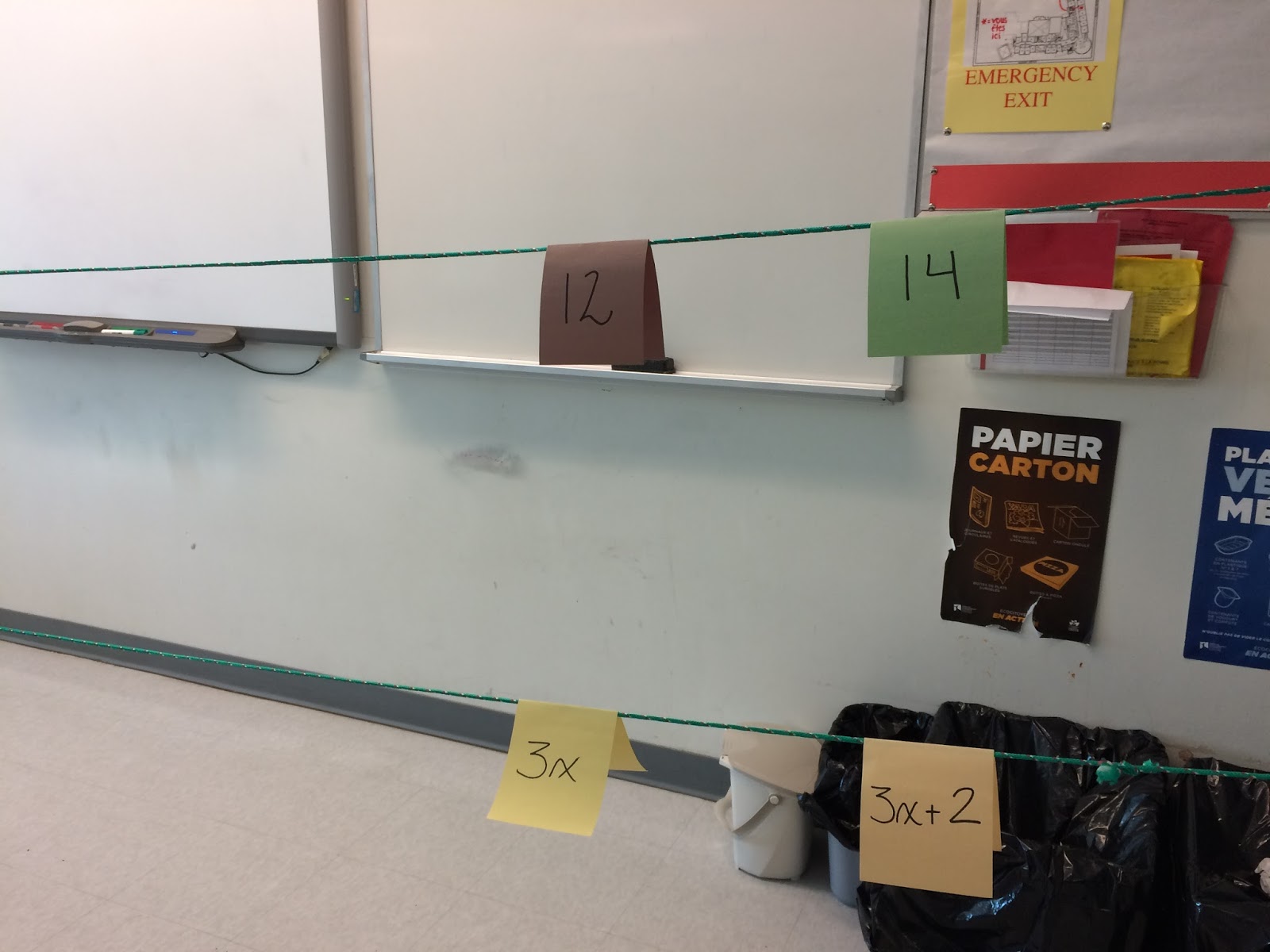 La double corde à linge