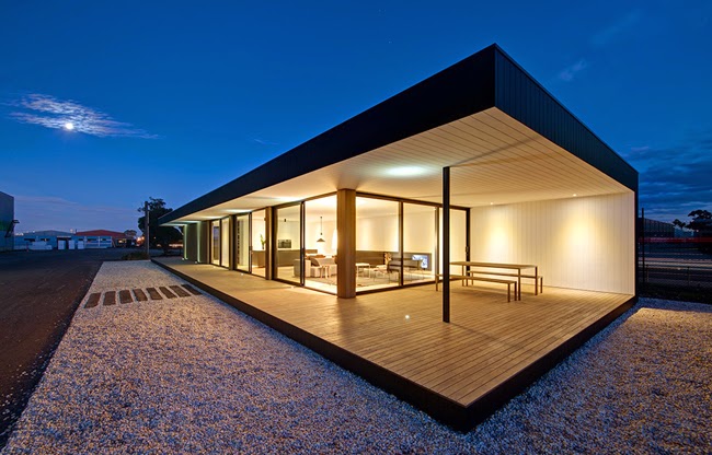 Casas Minimalistas y Modernas: Casa Compacta y Moderna en Australia ...