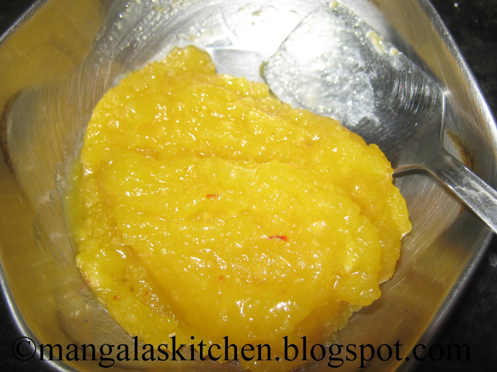 100th Post Delicious Yummy Badam Halwa - Mouth-watering Almond Halwa ...