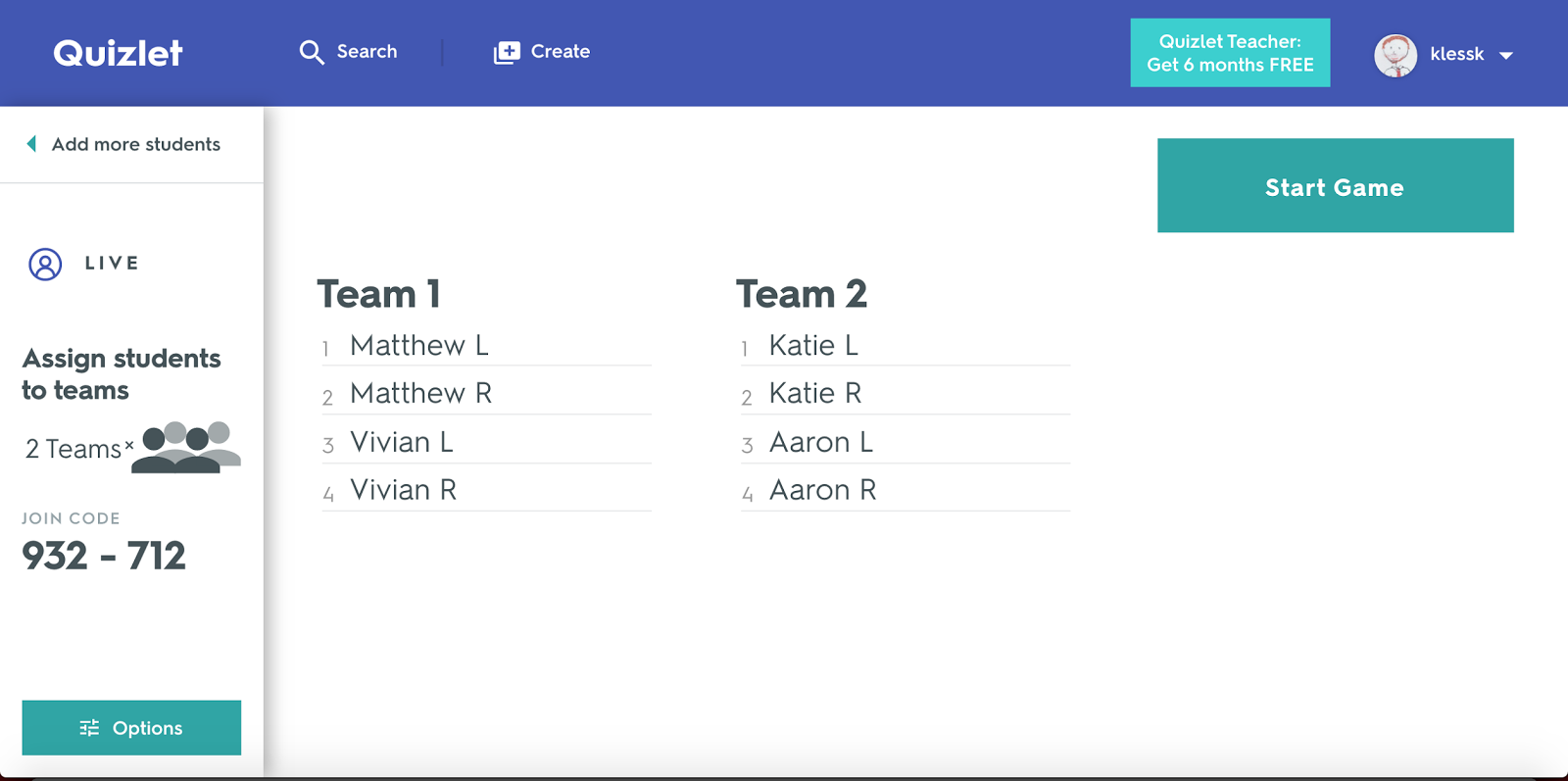 Two CIceros: Resources & Variants: Quizlet Live