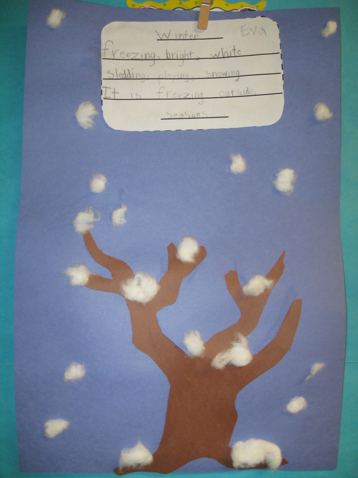 4 Seasons {Poetry} | First Grade Shenanigans