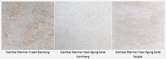 Marmer Cream | UD. SINAR ALAM MARMER, GRANIT, DAN BATU ALAM