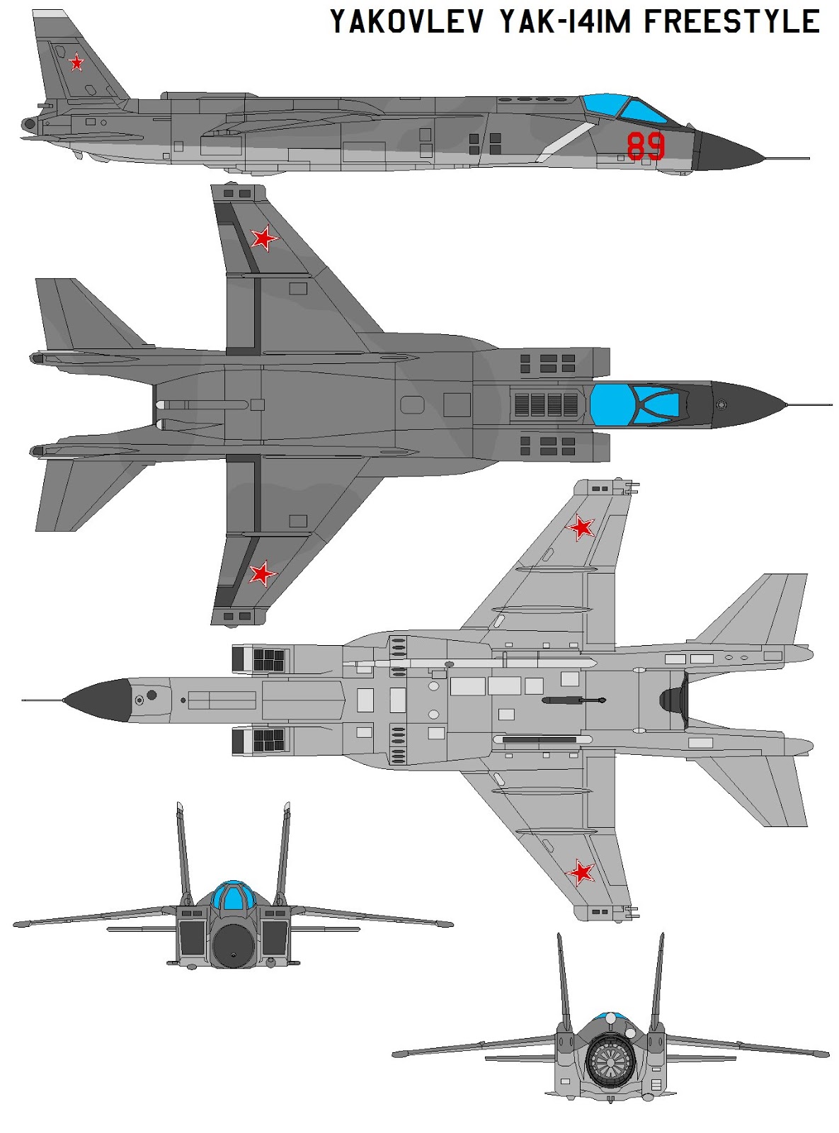 SI VIS PACEM, PARA BELLUM: Lo Yakovlev Yak-141, nome in codice NATO ...