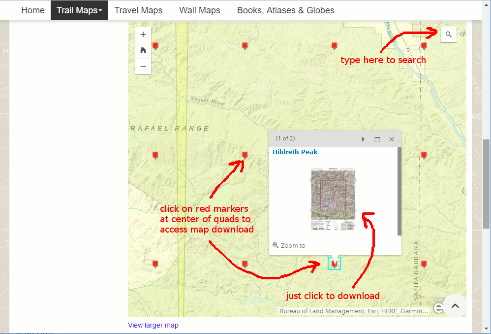 HOWTO: download USGS maps