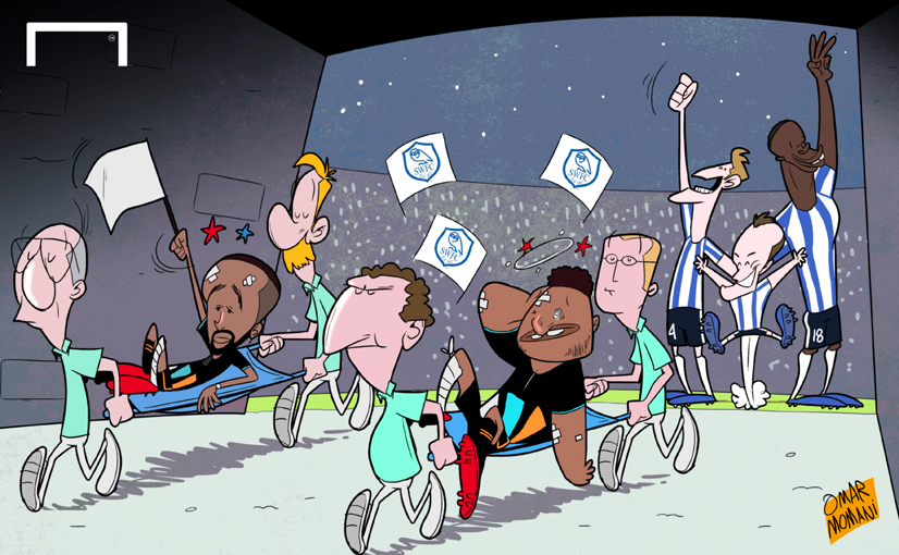 Omar Momani cartoons: Sheffield Wednesday