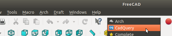 試行錯誤な日々: FreeCADでCadQueryを動かして箱を作ってみた