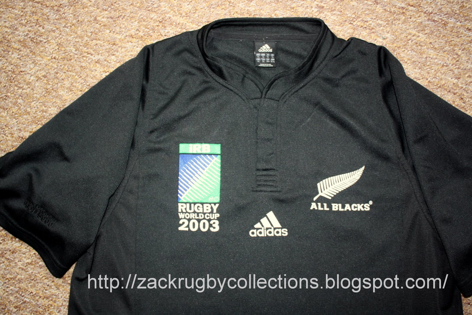 ZackRugby Collections®: Special Edition: New Zealand All Blacks SS RWC ...