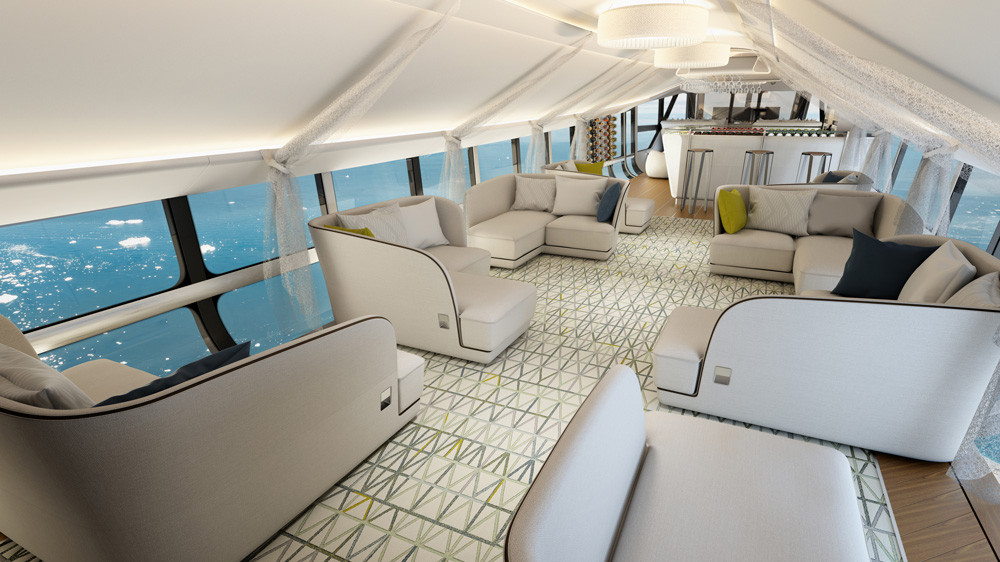 Passion For Luxury : Inside a Modern Zeppelin Concept design by DesignQ