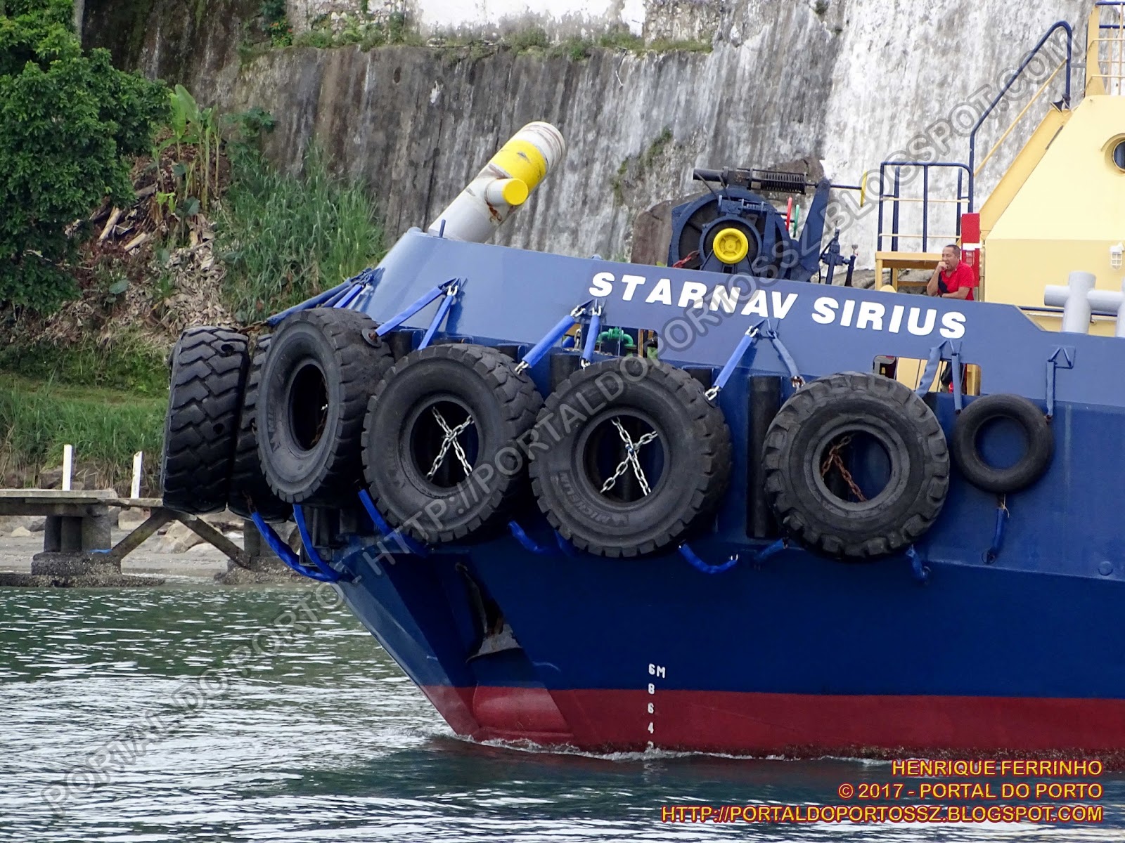 Starnav Sirius é incorporado a frota da Sulnorte - Portal do Porto