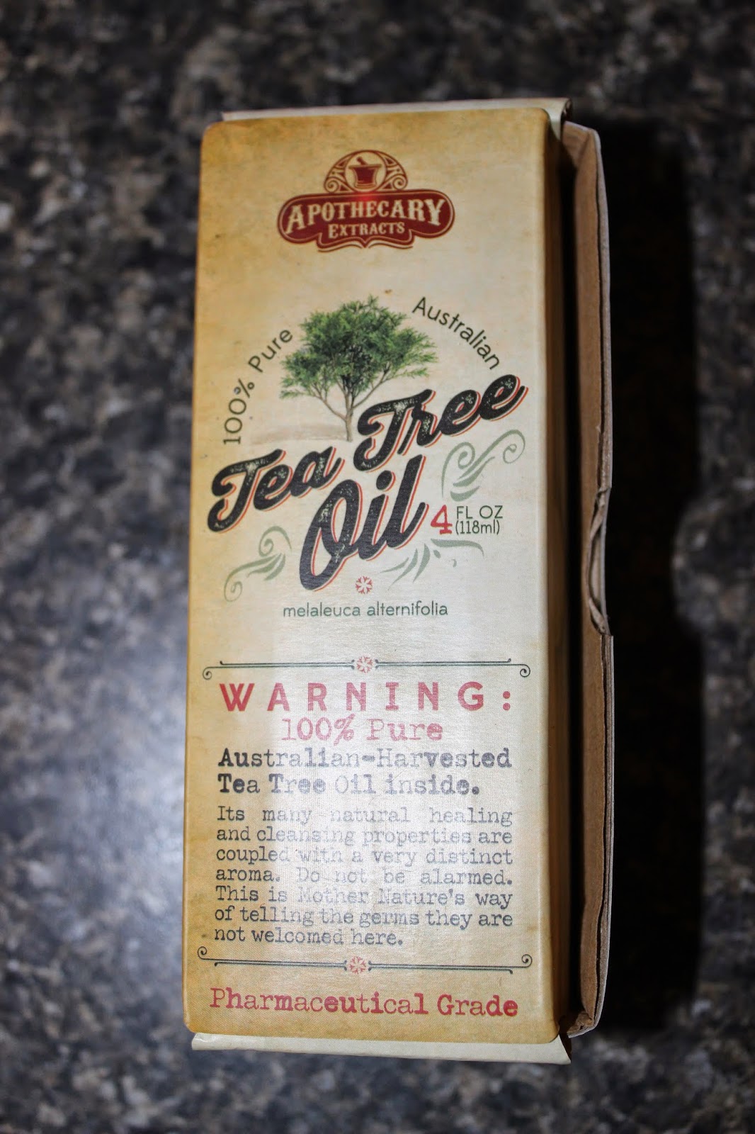 Trying To Go Green: Apothecary Extracts Tea Tree Oil & Giveaway