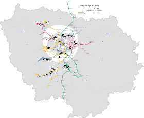 Le Voyage: Le RER: Réseau express régional d'Île-de-France