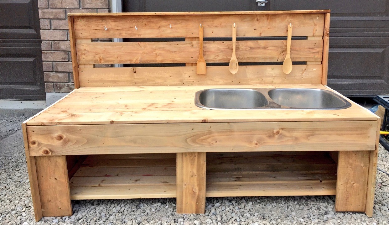 Our custom mud kitchen! | Transforming our Learning Environment into a ...