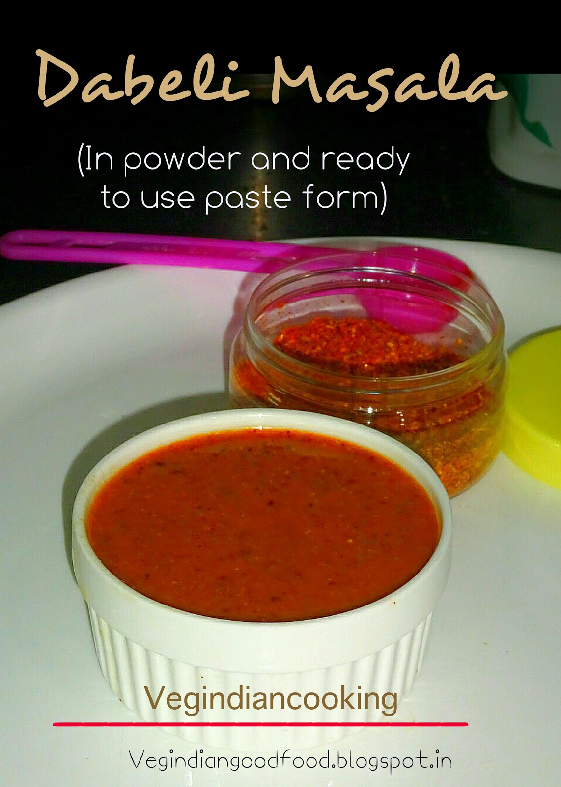Veg Indian Cooking: Dabeli Masala