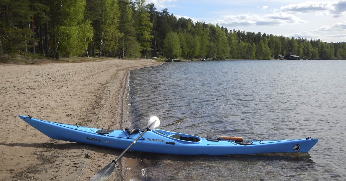 Valokuvia vesiltä ja mailta: Uusi kajakki, Tiderace Vortex