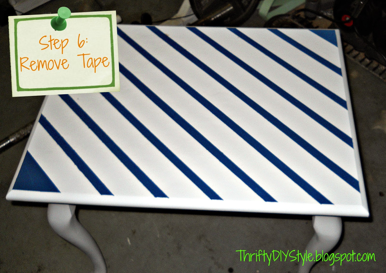 thrifty diy style: free! free! free side table!