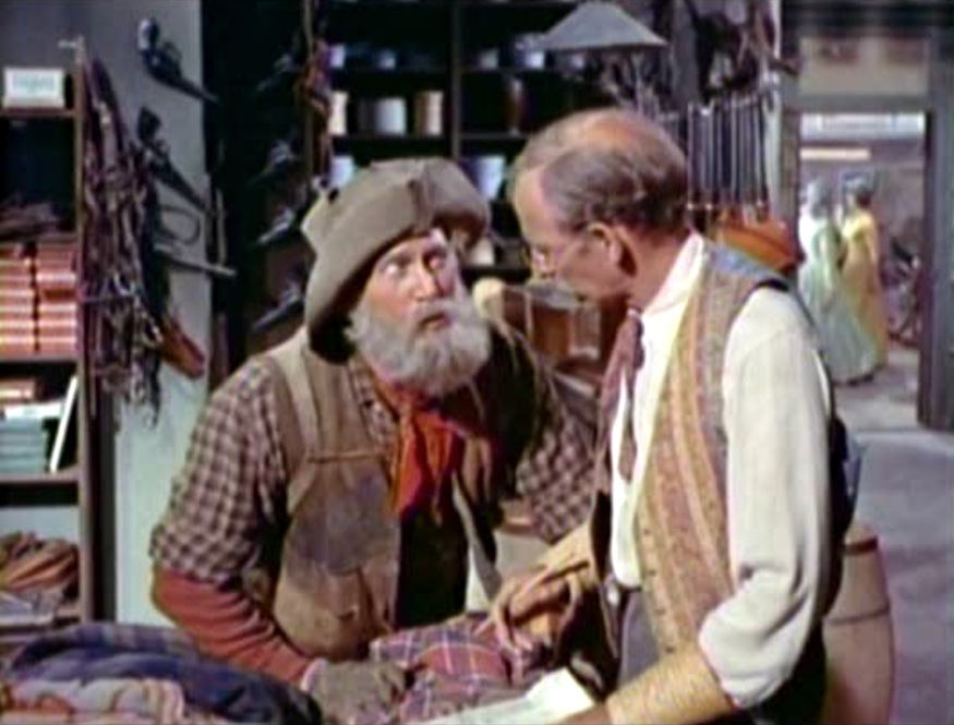 A drifting cowboy: Hi-yo, Silver! Away! -- "The Lone Ranger" (1956)