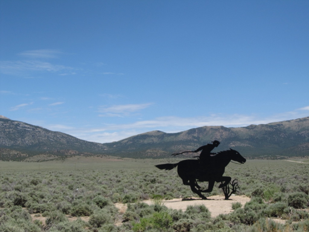 Pony Express 2011: On the Pony Express Trail Near Schellbourne Nevada ...