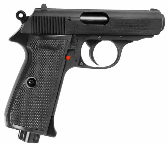 GUN SPORT: Walther PPK/S Black Air Pistol