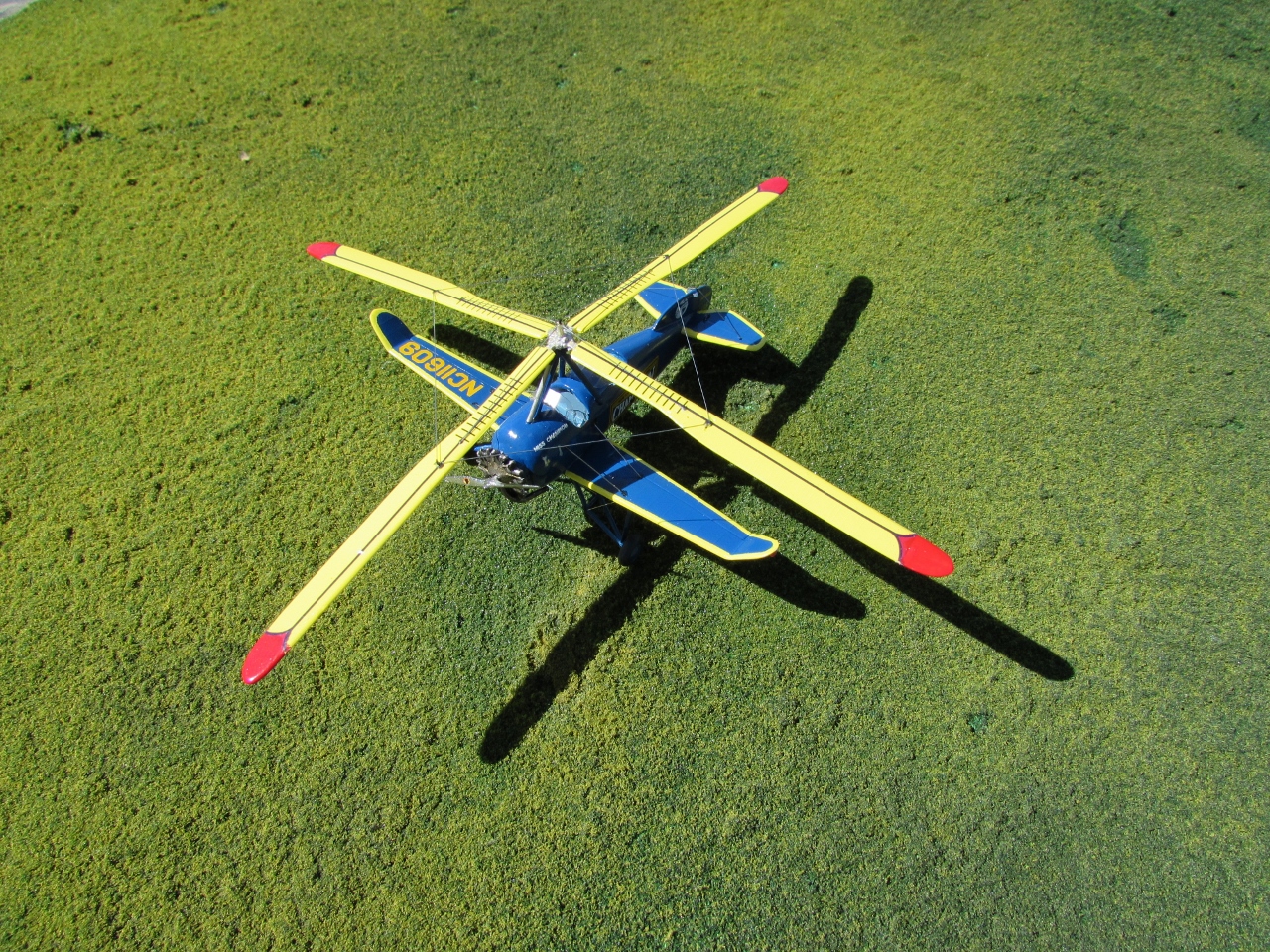 Wings of Intent: Pitcairn Autogyro HO scale completed (Williams ...