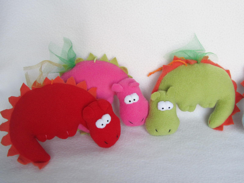 Handsome Handmade: Dragons for the New 2012 Year (Handmade Dragon Toys)