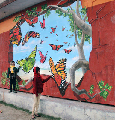 21+ Lukisan Dinding Paud