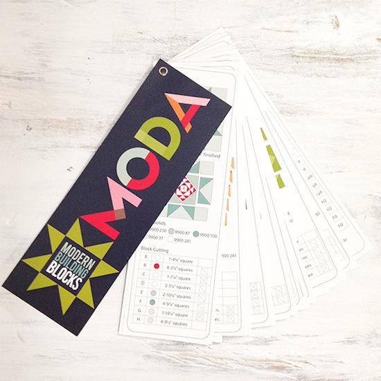 Moda Modern Building Blocks Quilt Pattern