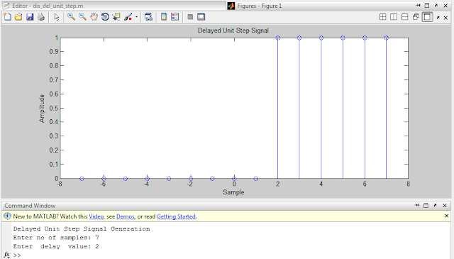 MatLab Programs - IMPULSE - STEP - SINE - COSINE -TRIANGULAR - SAWTOOTH ...