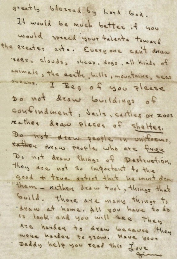 Stars and Letters: James Dean's advice to his cousin