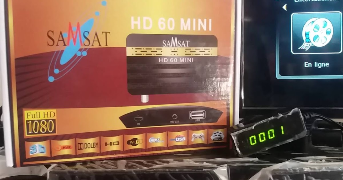 Installer IPTV sur Samsat mini 60 hd | EN LIGNE TV