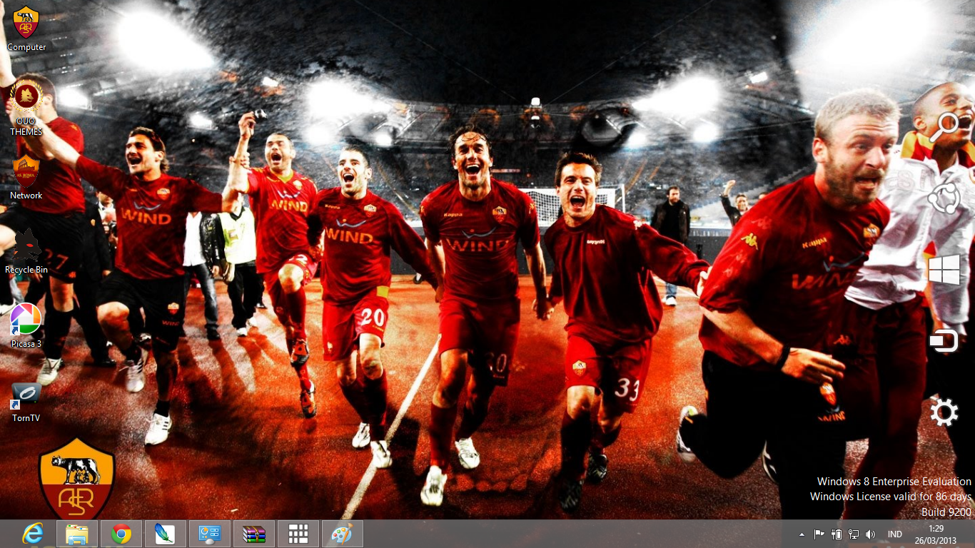 As Roma Theme For Windows 7 And 8 | Ouo Themes