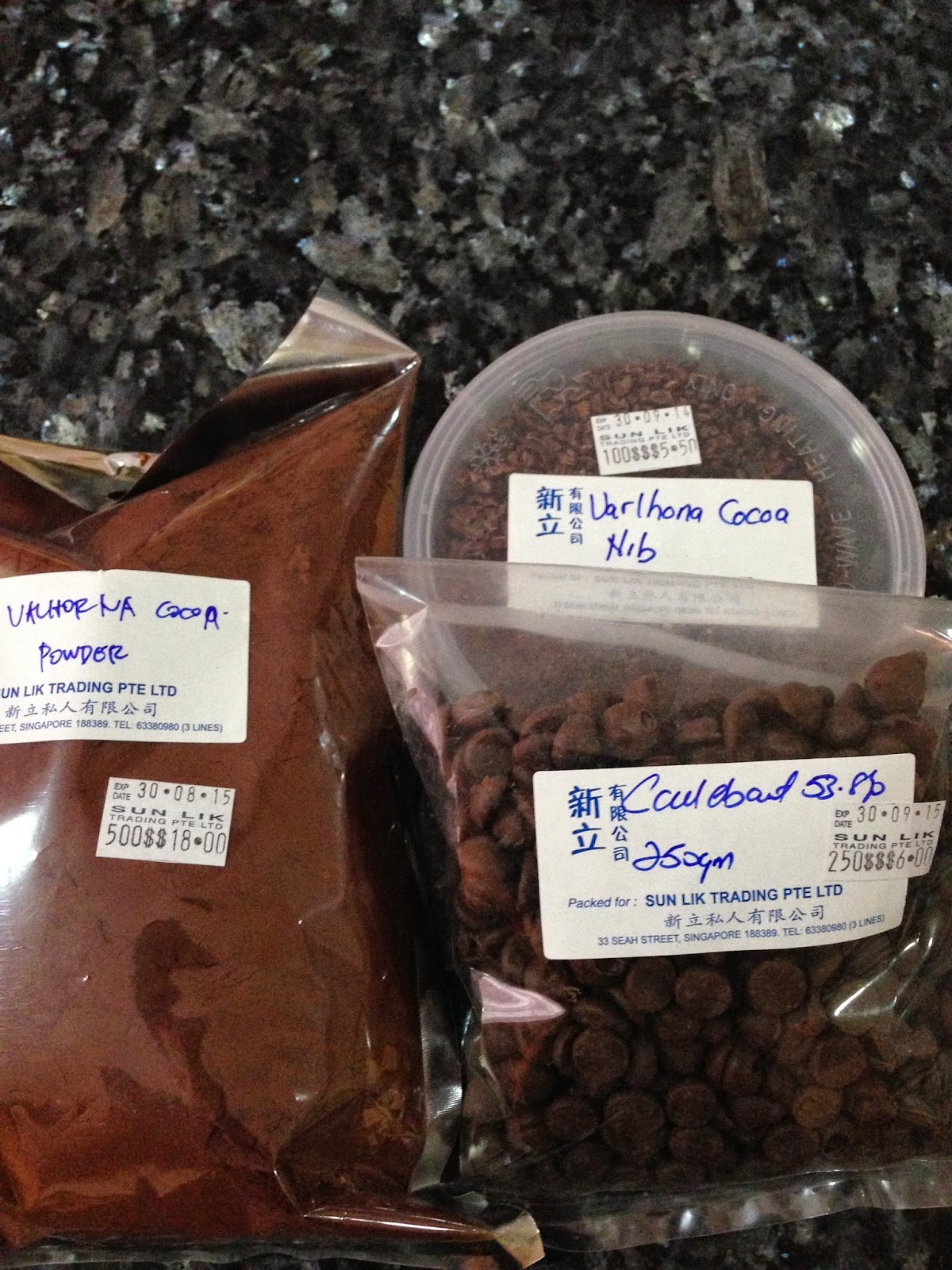 Valrhona Chocolate Orbit Cake Recipe - Chik's Crib