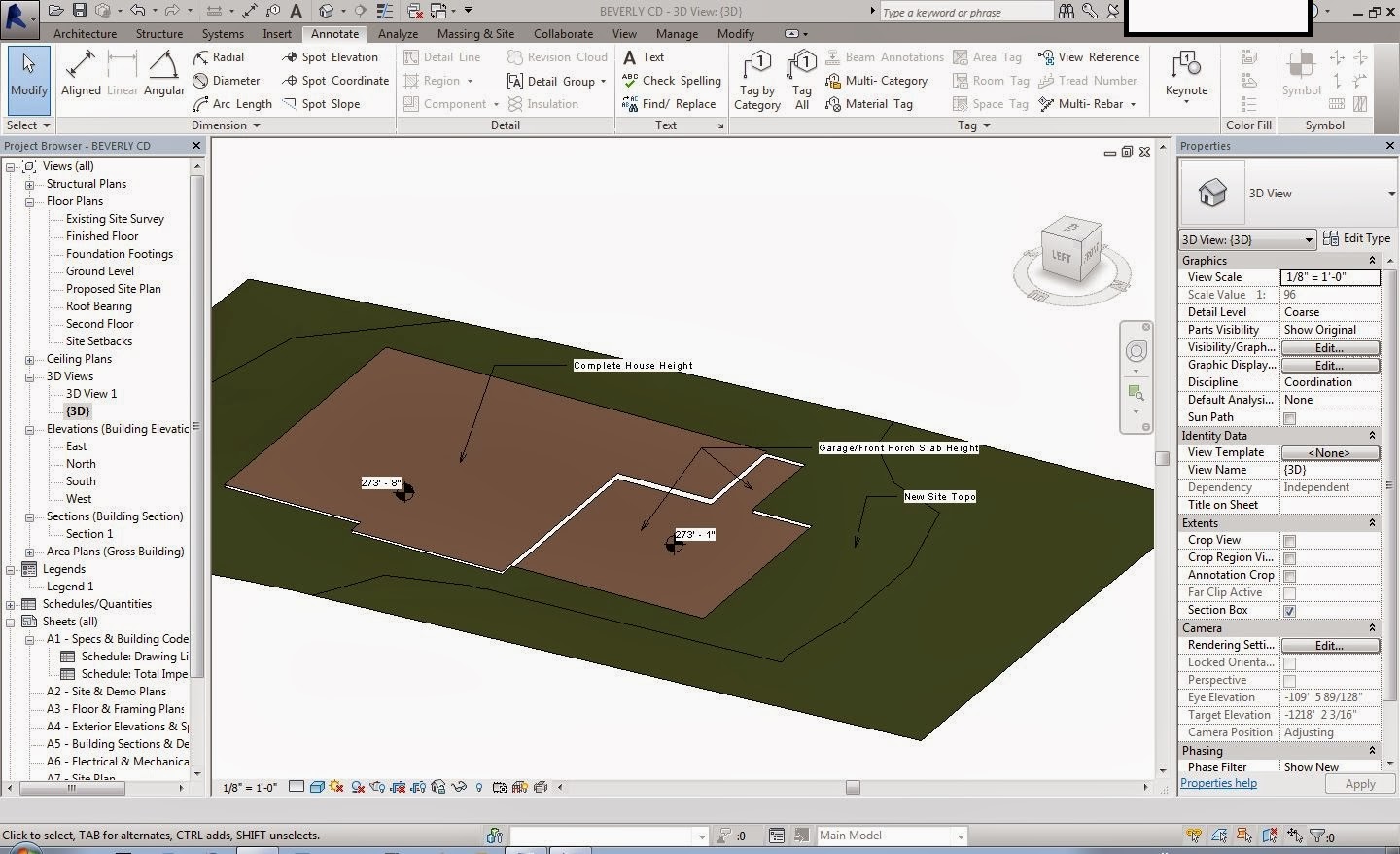Buchenblogger: Revit - Residential Foundations, Pads, and Phasing Topo ...