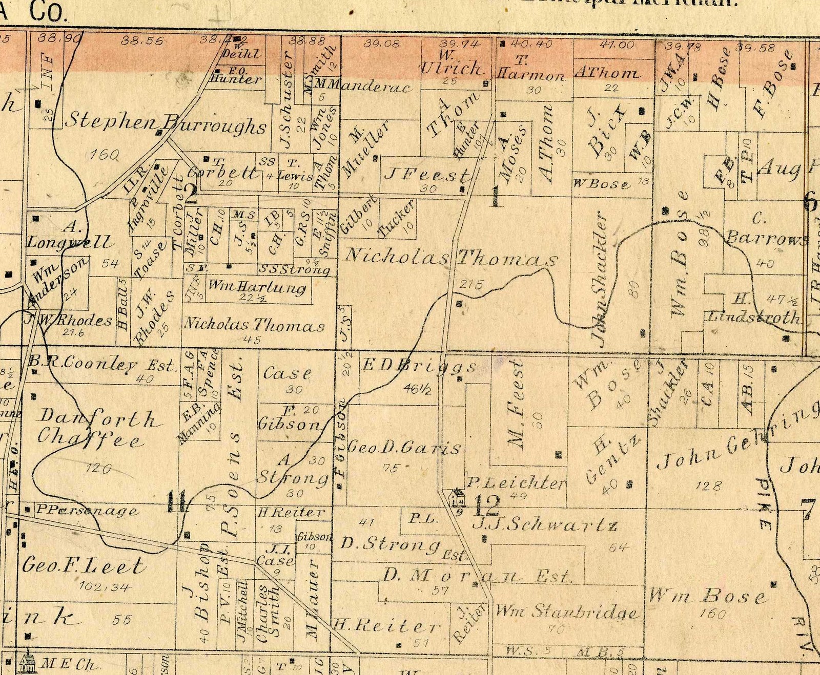 Somers Wisconsin Pioneer History: Thomas