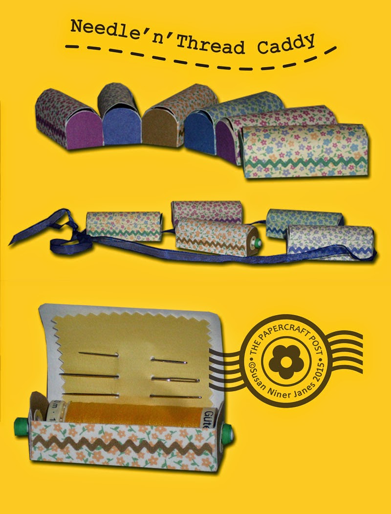 The Papercraft Post: Needle'n'Thread Caddy