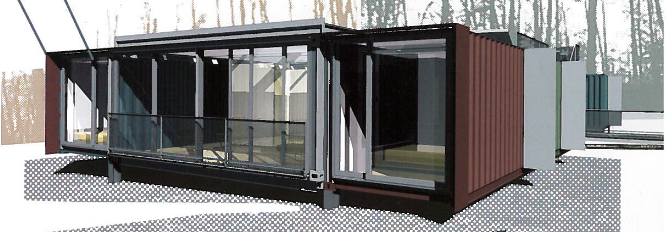 Primitive Hut : Continued use of the Shipping Container: PRO/con