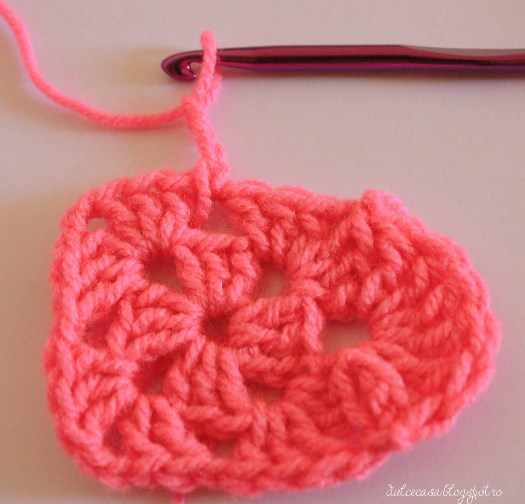 Dulce Casă : inspirație, motivație și încurajare: Inimioara crosetata