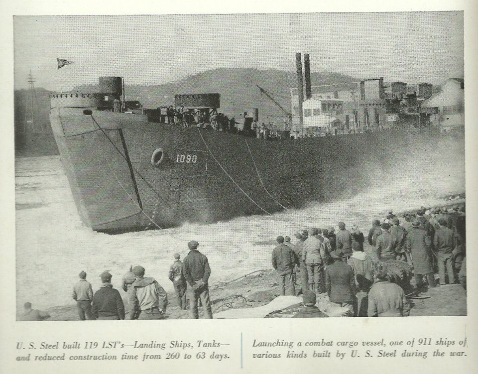 Industrial History: Seneca Shipyard for Landing Ship, Tanks (LST)