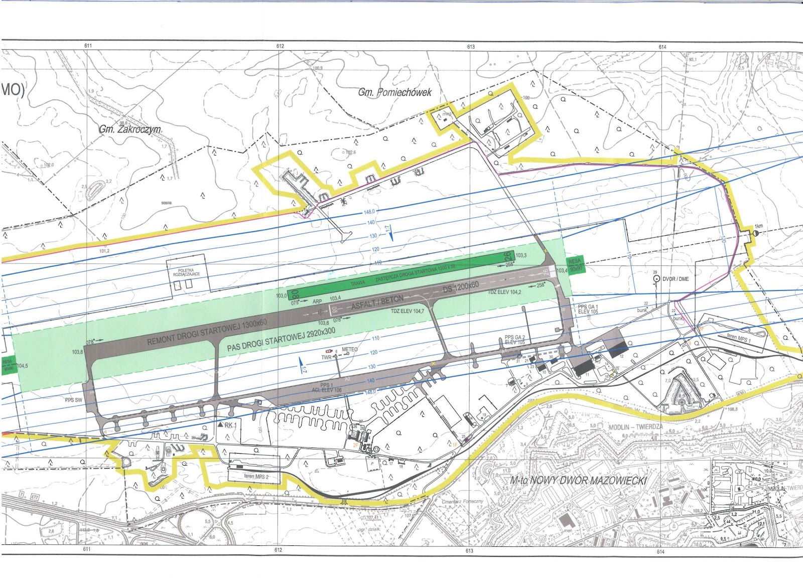 Krzysztof Gierak | Blog&Website: Lotnisko Warszawa Modlin - dojazd na ...