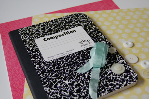 Make It Meaningful: Altering a Composition Notebook | Jen Gallacher