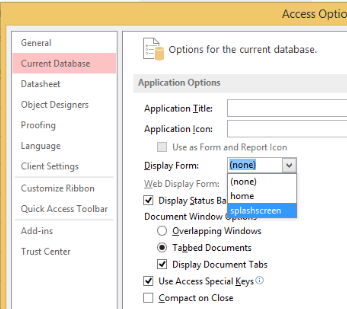 Belajar Microsoft Access: TIPS: Membuat Form SplashScreen Otomatis di ...