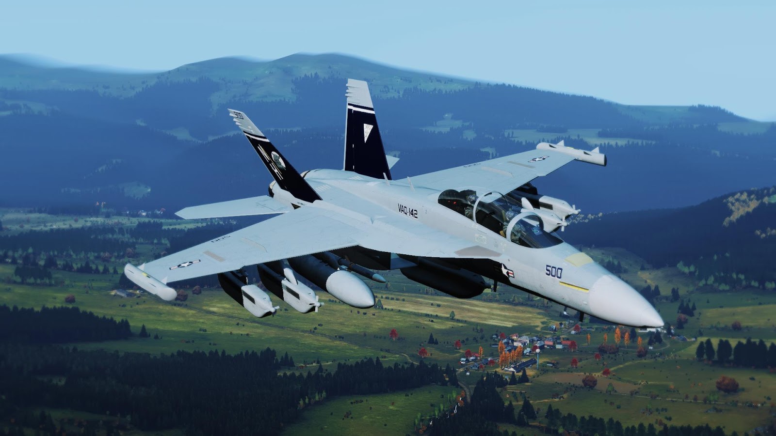 開発中の Arma 3 用 EA-18G Growler MOD で 5 つの ALQ-99 ポッドを吊れるように | 弱者の日記 ...