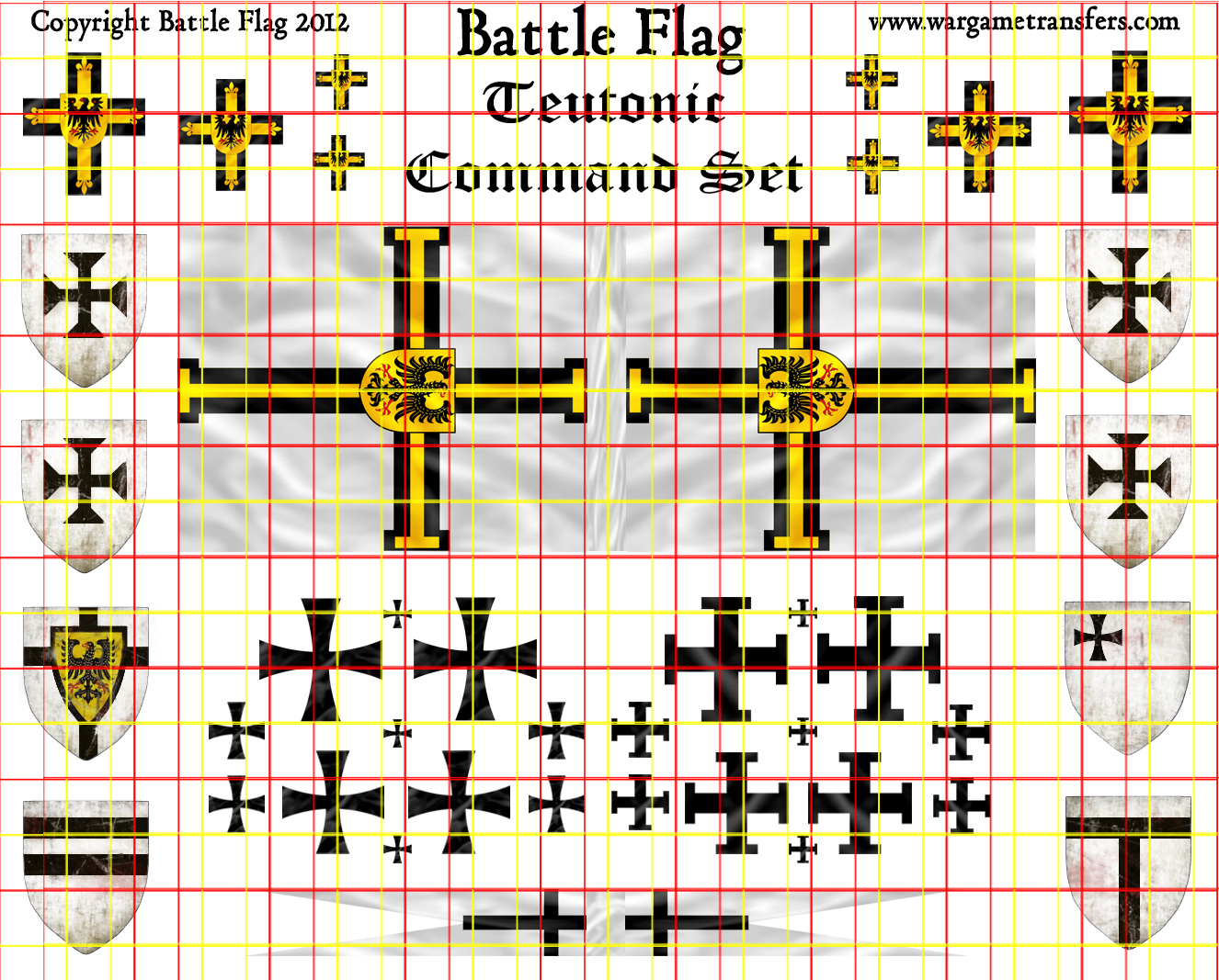 Wargame Transfers by Battle Flag: New 28mm Teutonic Knights Waterslide ...