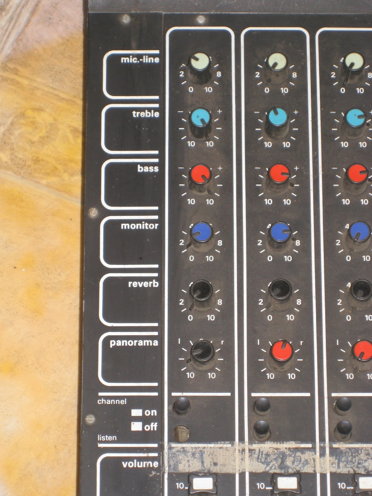 Infrequent Sound [sex.tex] technology: Vermona Mixer 1222