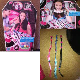 Monster high: Monster High - Crazy Locks, hair extension set.