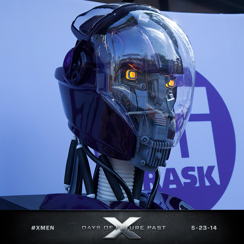 Fashion and Action: X-Men: DOFP Sentinel & Wolverine Silver Samurai ...