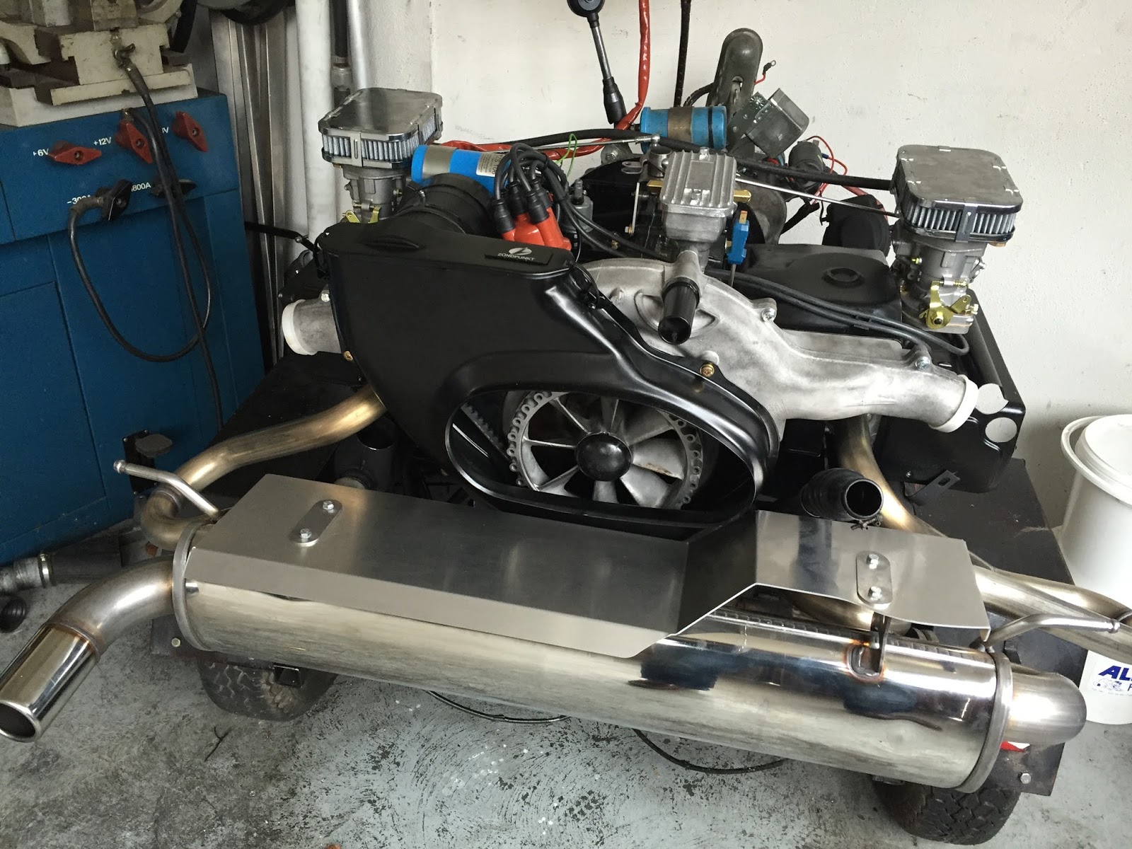 JPS Aircooled Engine Development